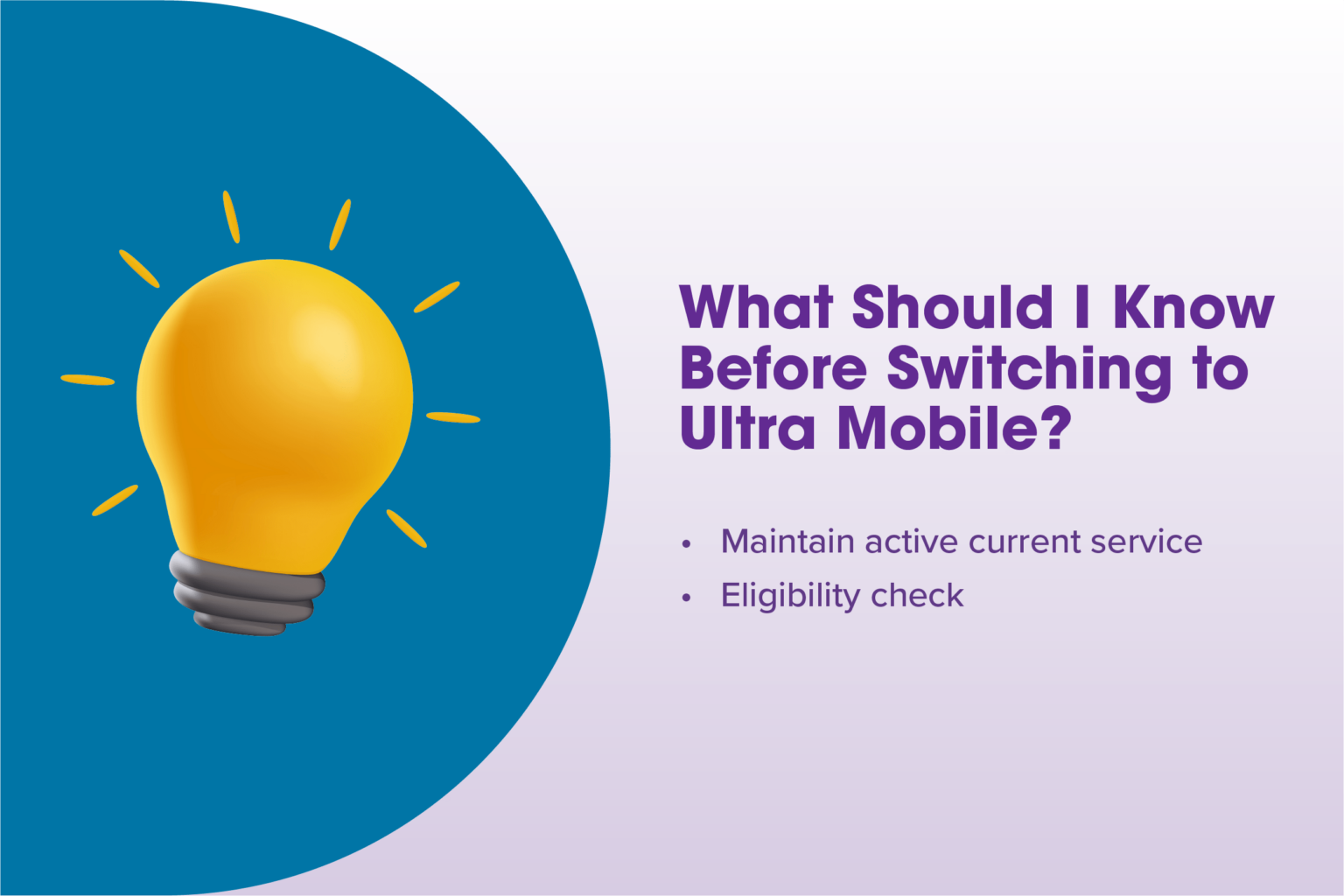 How to Transfer Your Number | Ultra Mobile