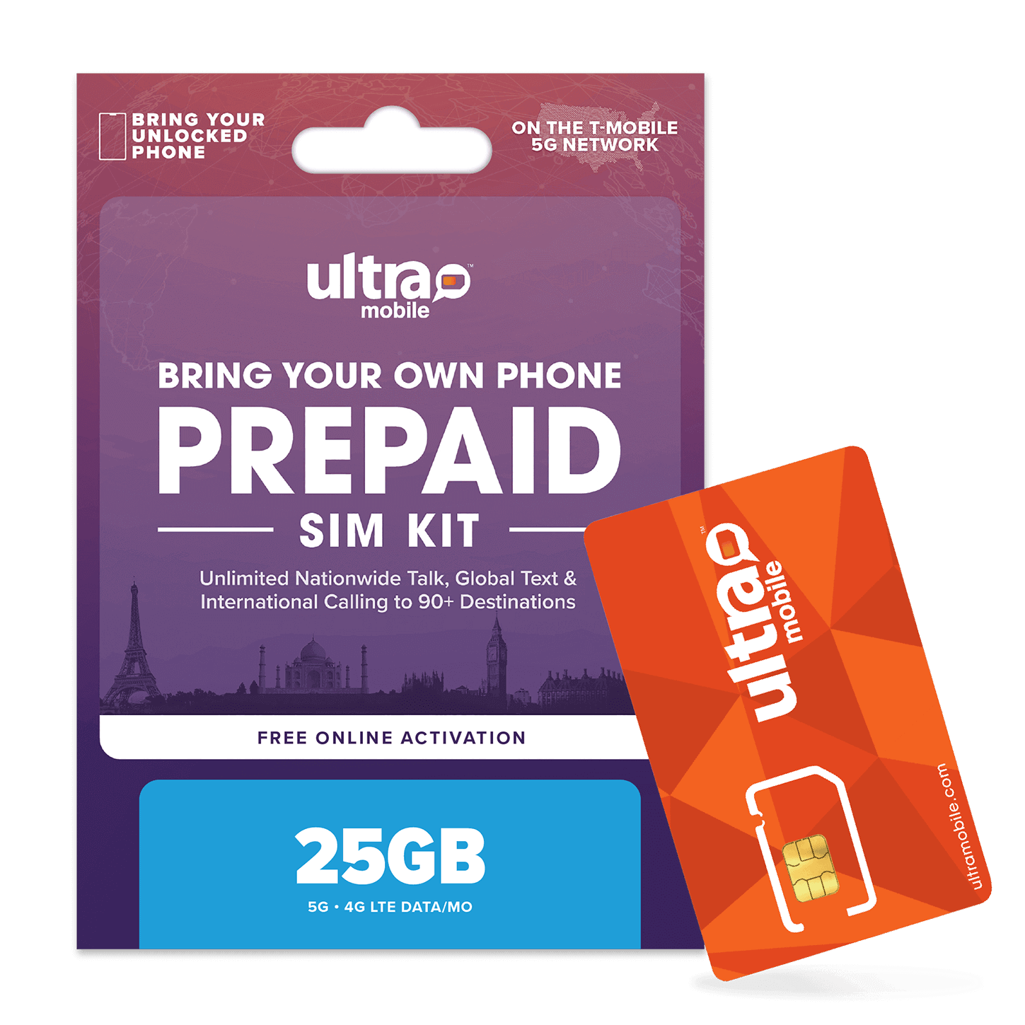 25GB Plan & SIM Kit | Ultra Mobile