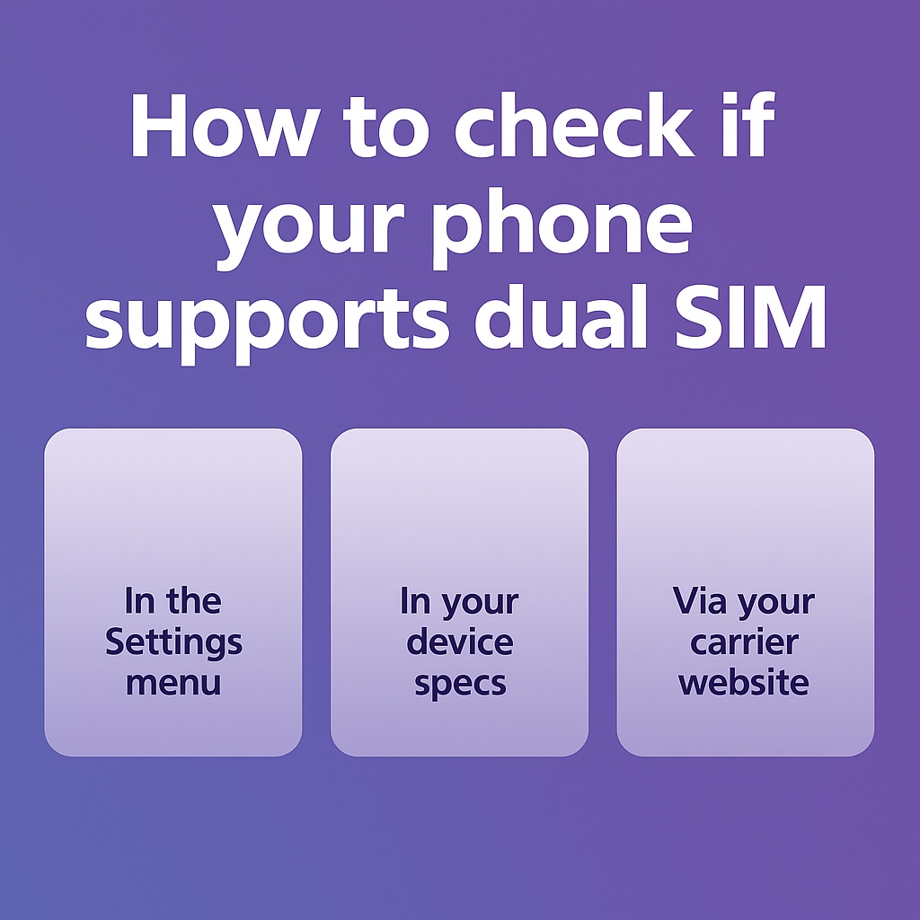 How to use dual SIM cards | Ultra Mobile