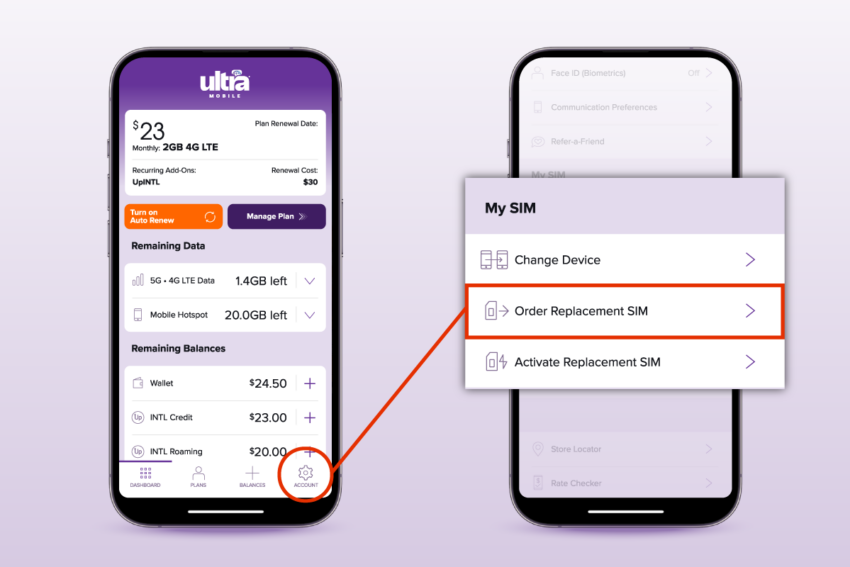How to switch from a Physical SIM to an eSIM | Ultra Mobile