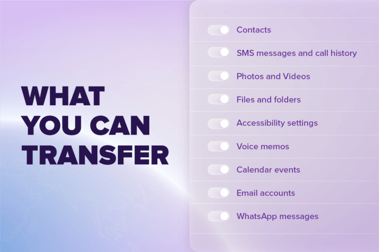 How to transfer data from Android to iPhone | Ultra Mobile