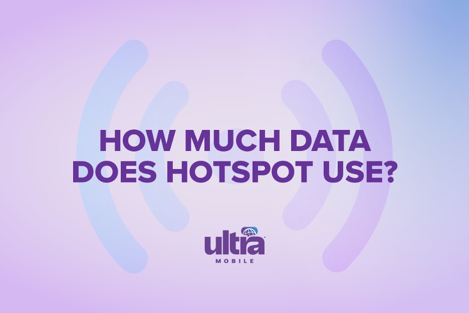 How much data does hotspot use? | Ultra Mobile